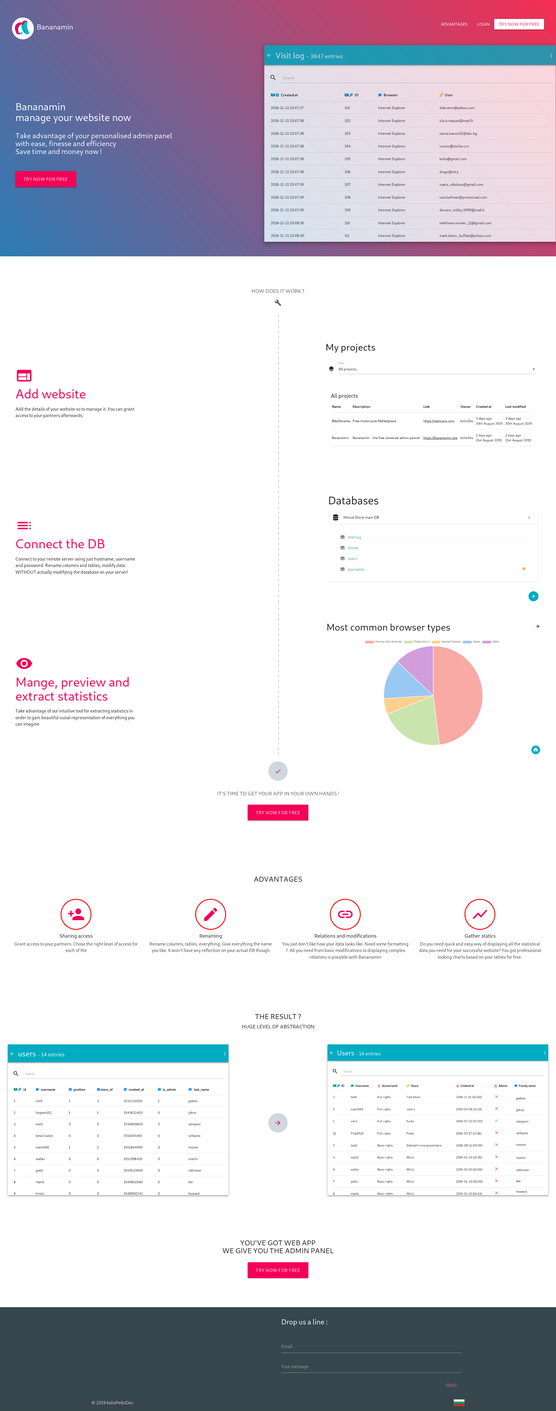 screenshot от BananaMin